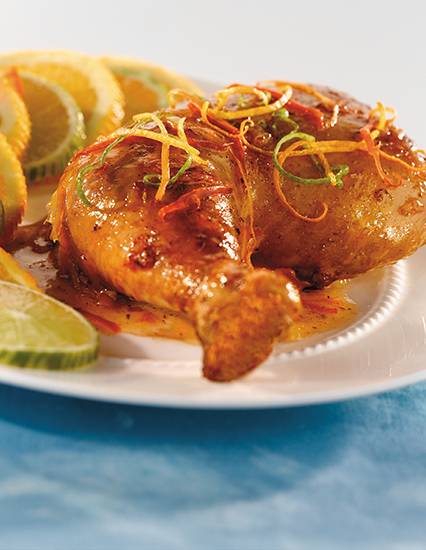 Sweet Citrus-Glazed Chicken | Sanderson Farms