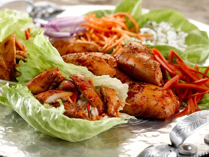 Peruvian Roasted Chicken Thighs | Sanderson Farms